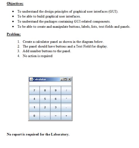 Solved Objectives To Understand The Design Principles Of Chegg