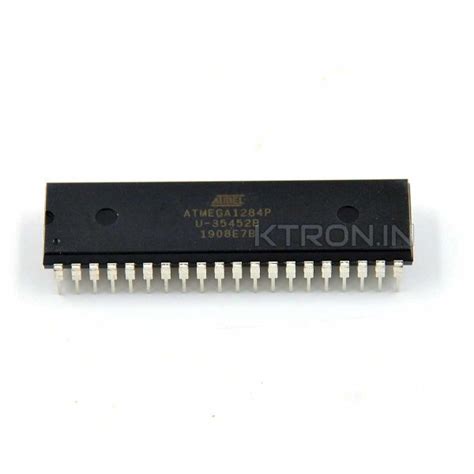 atmel avr atmega1284p pu 8 bit mcu 128k flash ktron india
