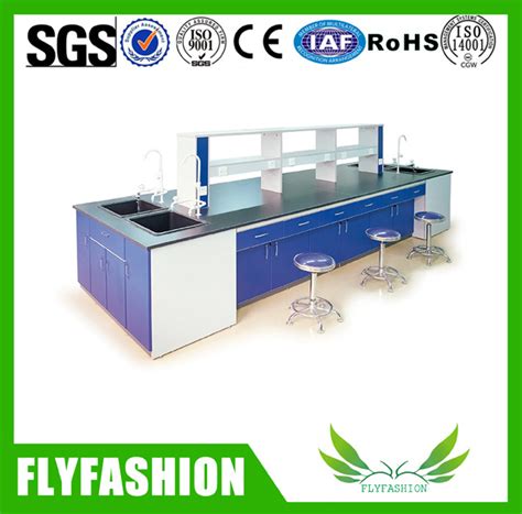 Custom Design School Chemistry And Physical Laboratory Desk For Lab