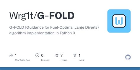 Github Wrg1tg Fold G Fold Guidance For Fuel Optimal Large Diverts