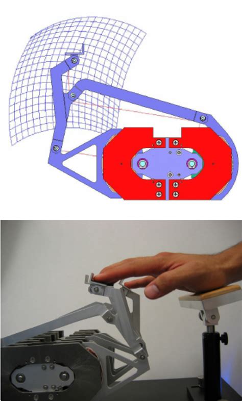 Computer Synthesized Device Workspace A And Completed Multifinger Download Scientific Diagram