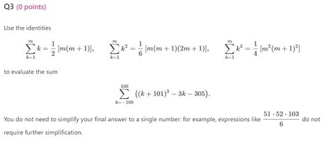 Solved Use The Identities Chegg Com