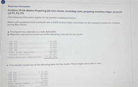 Solved Problem A Static Part A Compute The Chegg