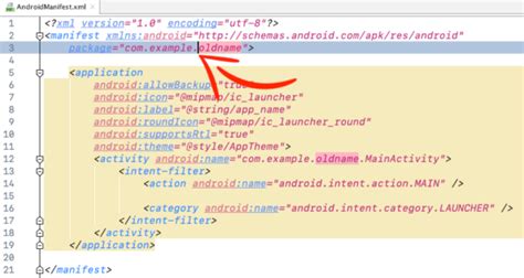 Change Your Project Name Package Name In Android Studio John Codeos
