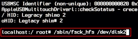 Repair Hard Disks With Fsck On MacOS Apple Gazette