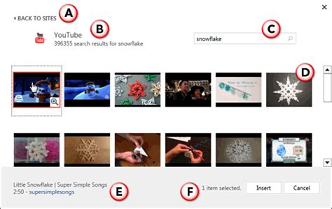 learn powerpoint 2013 for windows insert video from youtube