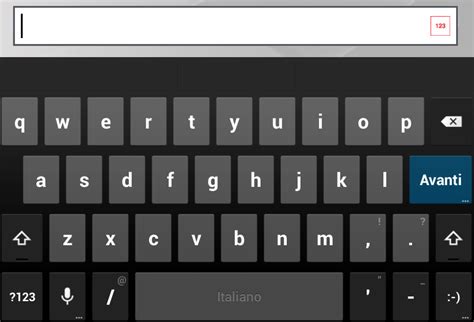 Android Default Keyboard Layout Stack Overflow