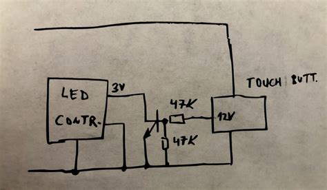 Led Trigger A V Line With V Electrical Engineering Stack Exchange