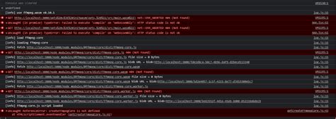 Can T Use Module That Fetches Node Modules In Dev Ffmpeg Ffmpeg Issue Vitejs Vite