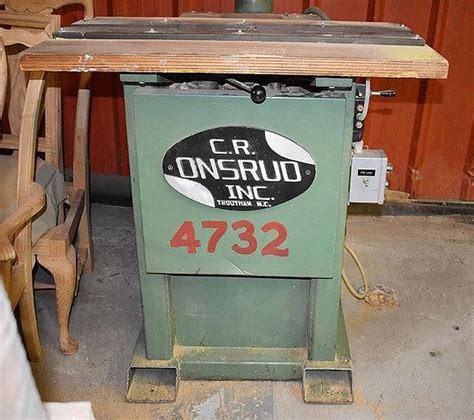 Used C R Onsrud Inverted Router For Sale At Pruitt Machinery