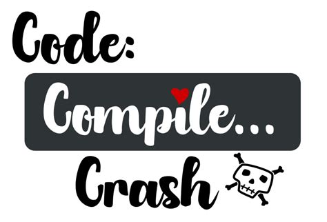 Code Compile Crash Openclipart