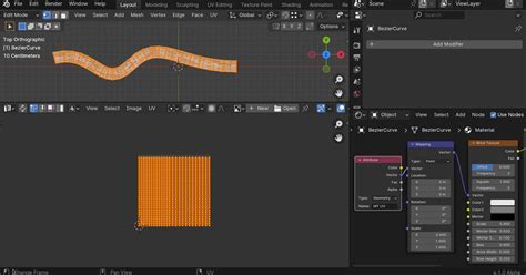 Is There A Way To Set The UV Map Of Say A Pipe Generated In Geometry Nodes Modeling Blender