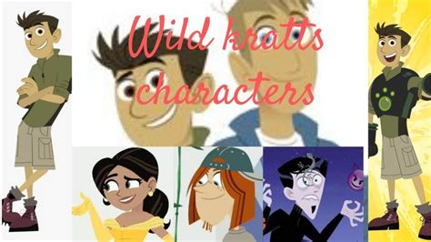 Wild Kratts Characters Chris Martin Wildkratts Aviva Dabio