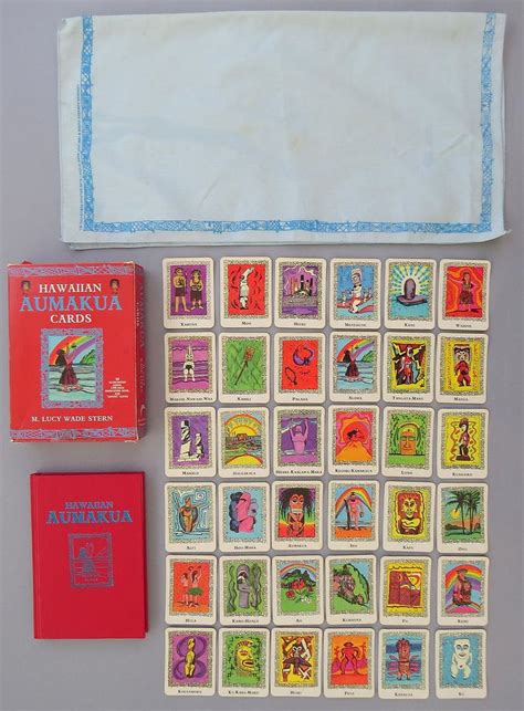 Hawaiian Aumakua Cards Book And Cloth Fortune Telling Divination Lucy