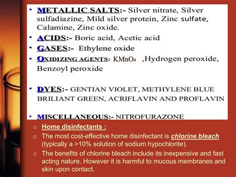 Disinfectant Ppt
