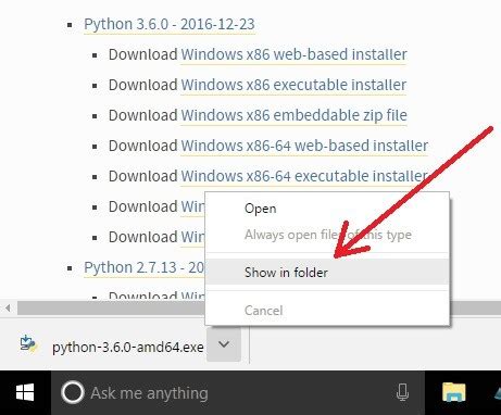 Python 3 6 Install For Windows Safasamber