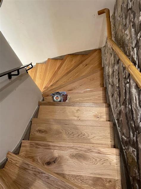 Wood Stair Cladding Edinburgh