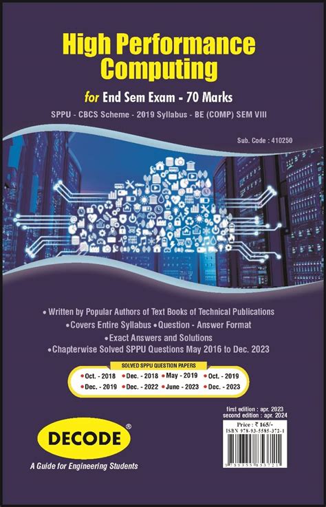 Amazon In Buy High Performance Computing For SPPU Course BE SEM VIII COMP
