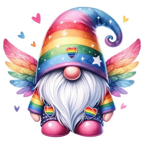 Pride Rainbow Gnome Theme 43349977 Png