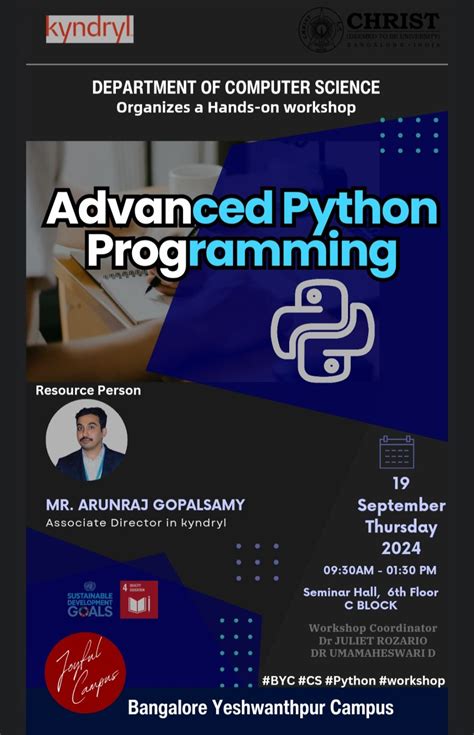 Juliet Rozario Computer Science (Yeshwanthpur) on LinkedIn: Hands-On ...
