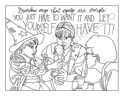 Halloweentown Coloring Pages