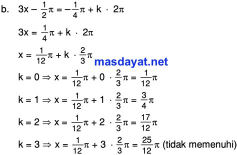 cos{3x 1 2 π cos 1 4 π untuk 0 ≤ x ≤ 2π mas dayat