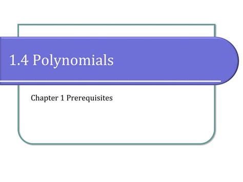 8 Multiplying Polynomials Mathematics 8 Ppt Computing Technology
