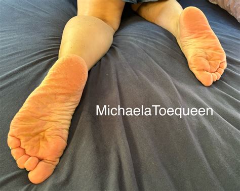 Michaela Toequeen — Are Your Beautiful Soles Wrinkled Soles Ticklish