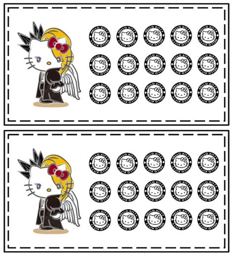 Sanrio Yoshi Kitty Colorful Behavior Chart 5 Styles 2 Sizes Hello Kitty