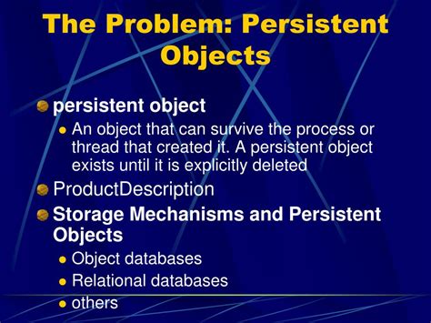 Ppt Designing A Persistence Framework With Patterns Powerpoint
