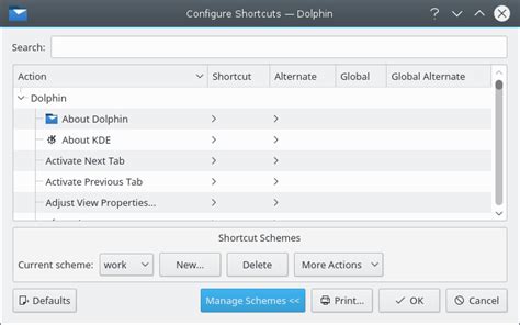 Using And Customizing Shortcuts