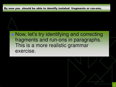 PPT Fragments And Run Ons PowerPoint Presentation Free Download ID 1255846
