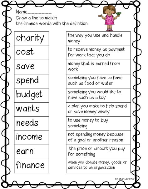 Literacy Worksheets Grade 1