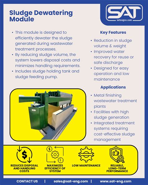 How Sats Sludge Dewatering Module Works Systems And Technology Co