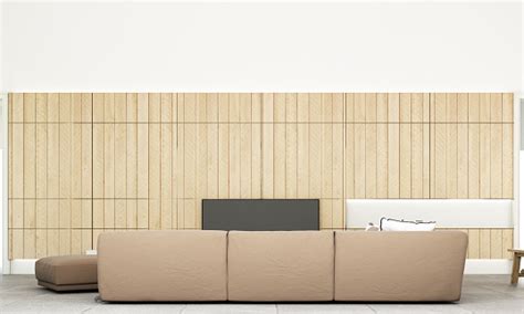 소파 세트와 회색 타일 바닥과 나무 벽장식이있는 현대적인 미니멀 한 거실 및 식사 공간 3d 렌더링 거실에 대한 스톡 사진 및 기타 이미지 Istock