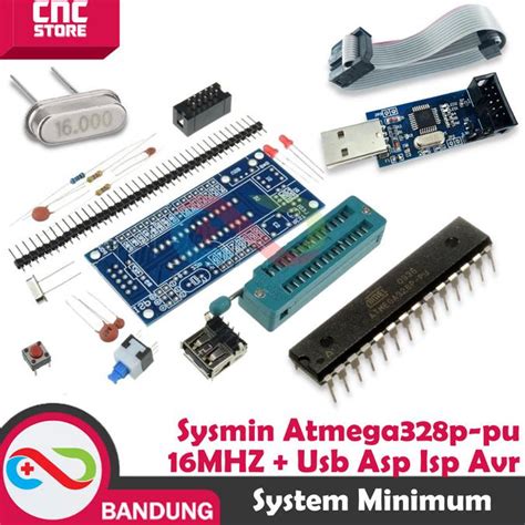 Jual PAKET LENGKAP BOOTLOADER ATMEGA P PU PLUS USB ASP ISP AVR Cncst Murah Shopee Indonesia
