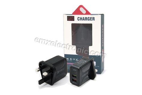 Usb003 2xusb Fast Cahrger Emx Electronic