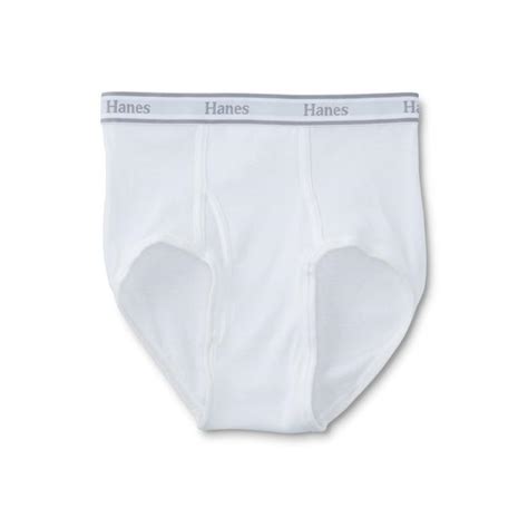 Hanes Mens 6 Pack Tagless Briefs