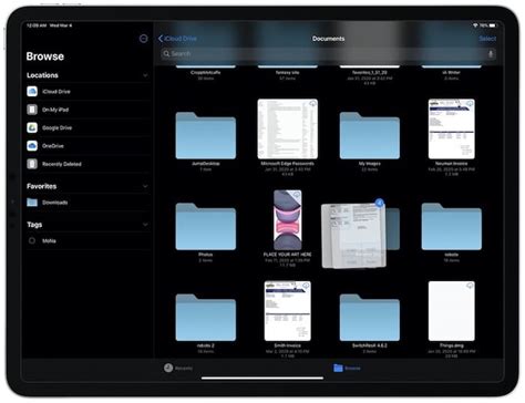 Cómo gestionar todos los servicios de archivos en la nube desde el iPad