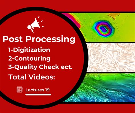 Post Processing Of Drone Data Digitization Contouring Printing Drone Schools