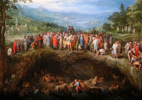 Jan Brueghel Il Vecchio 1568 1625 Daniele Nella Fossa Dei Leoni