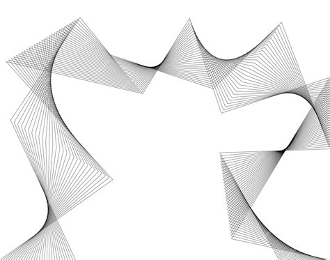 premium vector polygon lines form angle ribbon design element effect 3d09
