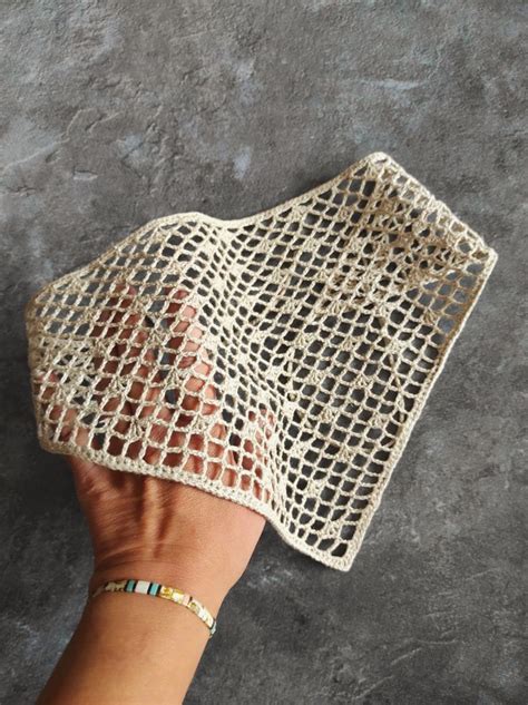 Косынка Шаль Косынка на голову Платок Вязаная косынка Косынка крючком Ажурная косы… в 2025