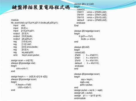 Ppt 新數位電子術科秘笈 使用 Vhdl Verilog Hdl 作者 賈證主、王炳聰 參考資料 全華圖書 數位電子乙級