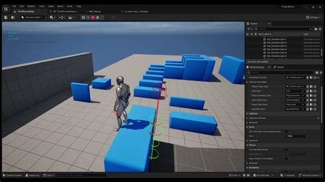 Unreal Engine 5 | Parkour mechanics using motion warping (totally newbie on this) - YouTube