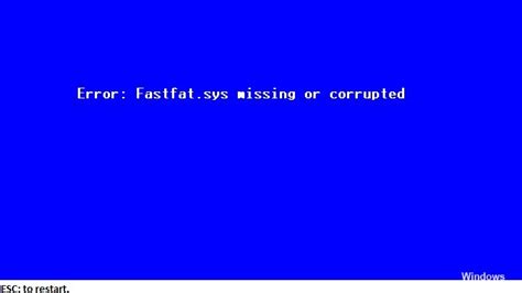 How To Fix FAT FILE SYSTEM Fastfat Sys Error Windows Bulletin