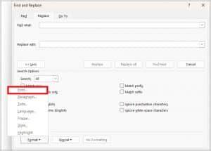 How To Find And Replace Font Formatting In Microsoft Word