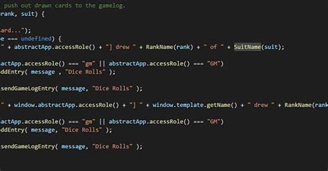 D20pro Javascript Bridge Deck Of Cards Example Imgur