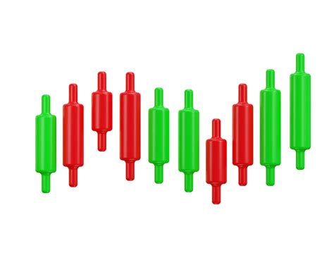 Candlestick Chart Icon 3d Rendering Illustration 47248119 Png