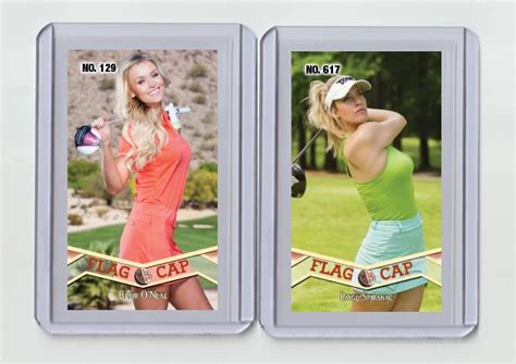 Paige Spiranac Rare Mh Flag Cap D 33 Tobacco Card No 617 Eur 463